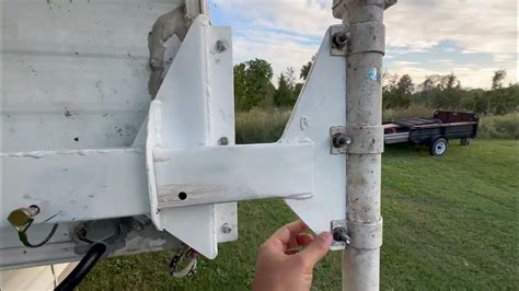 Dyi Slide In Camper Front Jacks Extensions For Dually Truck Youtube