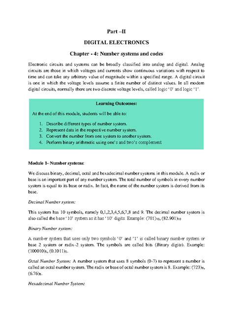 Digital Electronics Use It Well Part Ii Digital Electronics