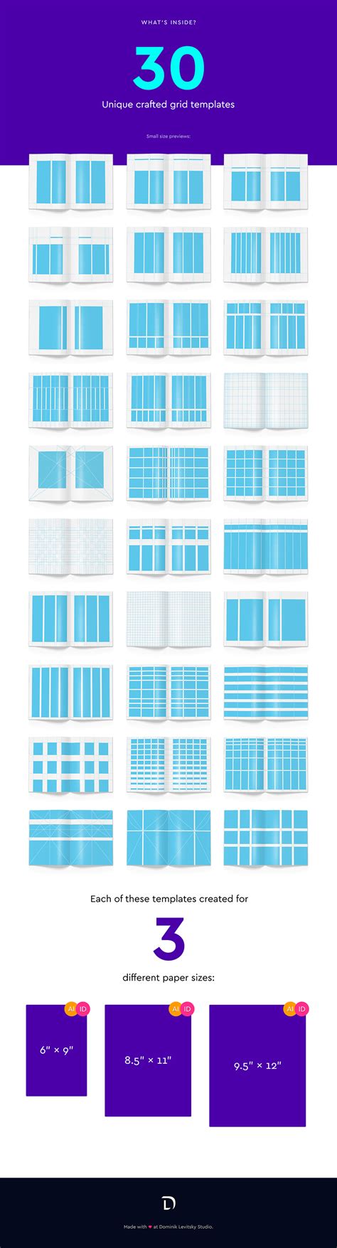 Gridtastic Grid Kit Of 30 Grid Systems 180 Templates Only 7 50 MightyDeals