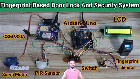 Fingerprint Based Door Lock And Security System By Using Arduino Mytrained Premier