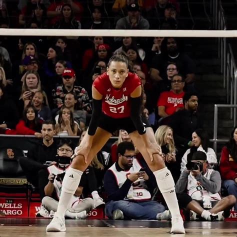 Nebraska Volleyball Highlights Featuring Harper Murray Tiktok