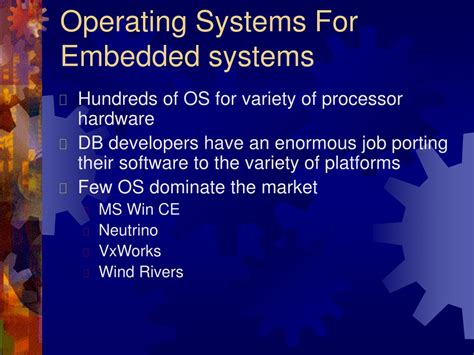 Ppt Selecting And Implementing An Embedded Database System Powerpoint
