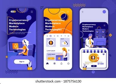 Blockchain Mobile Ui Images Stock Photos Vectors Shutterstock