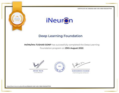 Tushar Sonp On Linkedin Ineuron Deeplearning Machinelearning