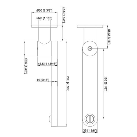 Brizo Swivel Brushed Gold Wall Spout Maculate