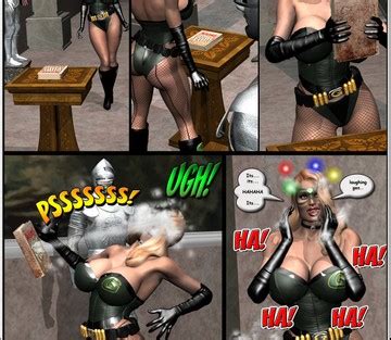 Green Specter And Specter Girl The Greatest Show On Earth Muses Sex And Porn Comics