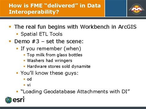Fme Inside Arc Gis The Data Interoperability Extension