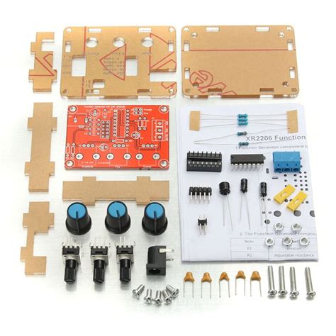 geekcreit® xr2206 function signal generator diy kit sine triangle