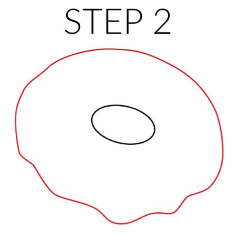 How To Draw A Donut Easy Step By Step Tutorial Made With HAPPY
