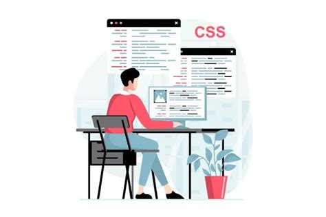 software development concept man develops code and engineering