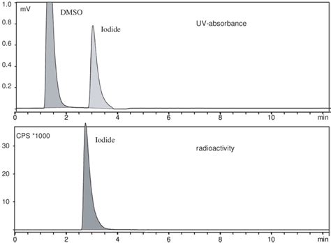 Hplc Chromatogram Of 123 I Using Dmso As Eluate Download Scientific Diagram