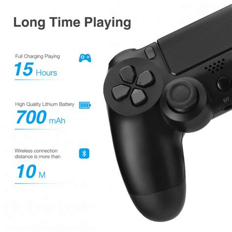 Powerextra Ps 4 Controller Dualshock 4 With Audio Speaker High Precisive Touch Pad 6 Axis