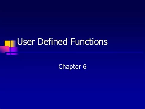 PPT User Defined And Predefined Functions In C PowerPoint Presentation ID