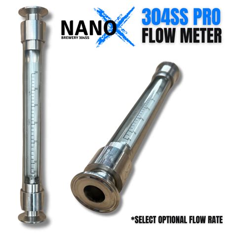 304ss Pro Flow Meter 15 Tc Both Ends 60l To 600l Std Cheeky Peak 304ss Pro Flow Meter 15 Tc Both Ends 60l To 600l Std Cheeky Peak