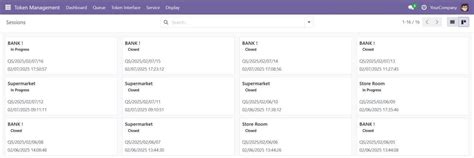 Token Management System For Odoo Optimize Queue Management