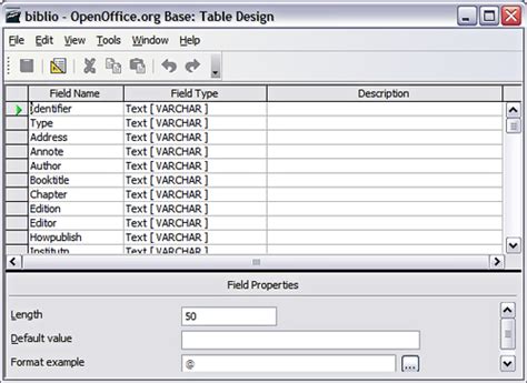 Creating A Bibliographic Database Apache Openoffice Wiki