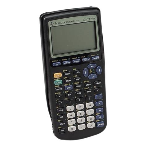 Texas Instruments Programmable Graphing Calculator TI 83PLUS TEXTI83PLUS TI 83 Plus