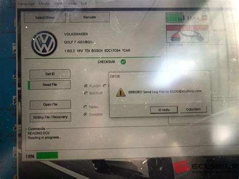 KT Read And Write Edc C Bench And OBD All Ok