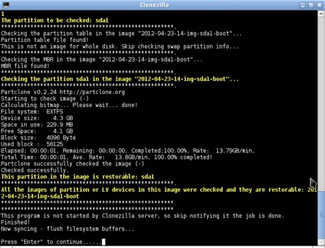 How To Create Partition Image Backup And Restore Using Clonezilla