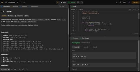 Inkiad Bin Ershad On Linkedin Leetcode Threesum Codingchallenge