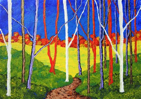 Twilight Woods Mike Kraus Acrylic R Bakedart
