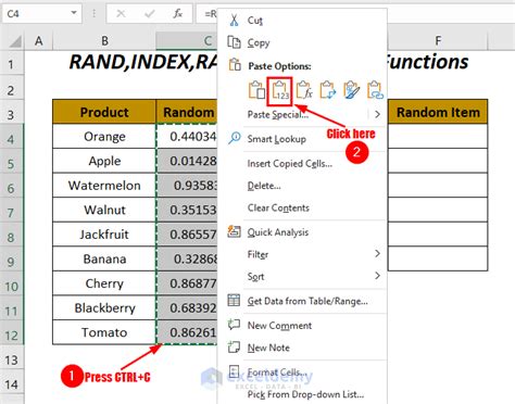Random Selection From List With No Duplicates In Excel 5 Methods