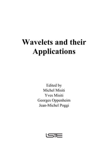 Wavelet Transformppt