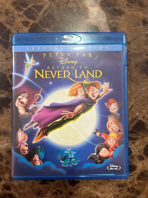 Peter Pan Return To Neverland Disney Bkue Ray Hobbies Toys Music Media Cds Dvds On