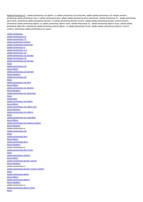 Adobe Photoshop Cs Pdf