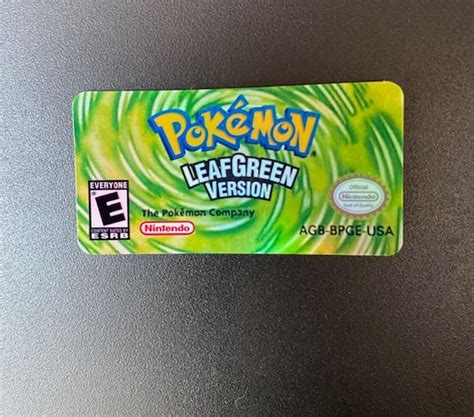 Pokemon Green Leaf