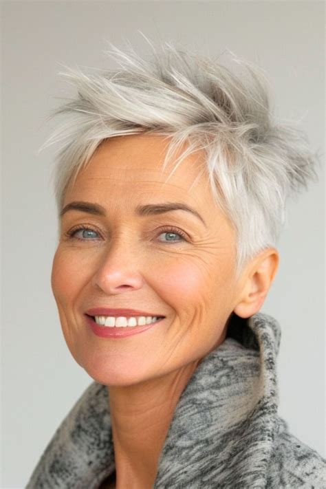 32 Modern Pixie Haircuts For Women Over 60 Short Hair Styles Pixie