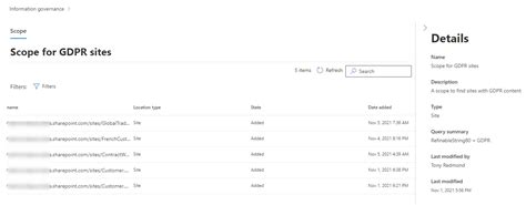 Using Adaptive Scopes With Retention Policies For Sharepoint Online Sites