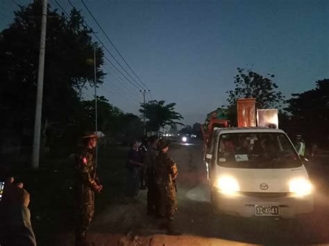 Khit လက်ပံတန်းတွင် လမ်းသွားရင်း လူမိုက်ကြည့် ကြည့်သည် ဟုဆိုကာ လူငယ