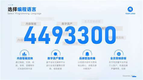 如何走进程序员的世界——淡雅蓝清新插画风ppt模板 科技模板 51ppt模板网