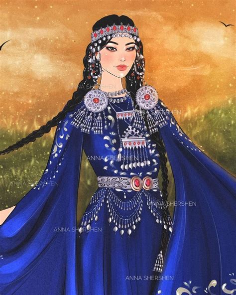 Художник иллюстратор Anna Shershen Казахстан Immagini Illustrazioni