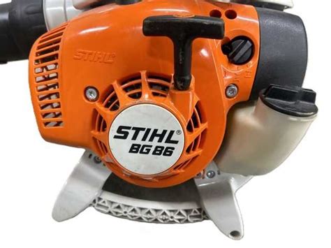 Stihl BG 86 Blower Parts Diagram And Guide