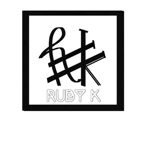 Stylish Calligraphy Art Ruby X