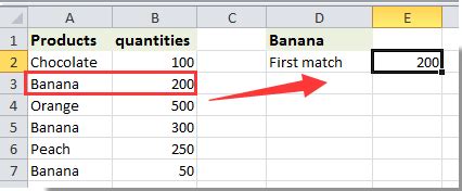 How To Vlookup Find The First 2nd Or Nth Match Value In Excel