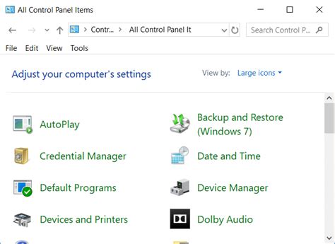 Hide Items From Control Panel In Windows TechCult