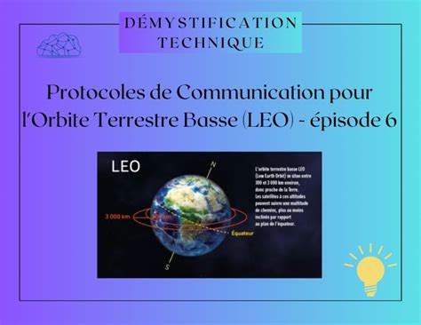 Syrine Sassi Sur Linkedin Protocoles De Communication Pour Lorbite Terrestre Basse Leo …