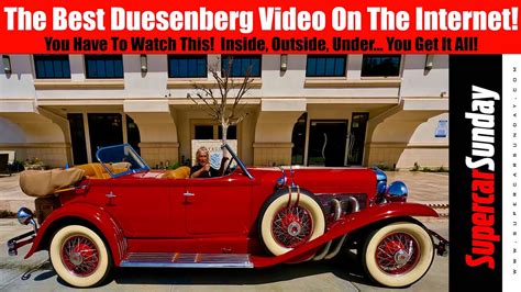 The Best Duesenberg Video On The Internet You Have To Watch This