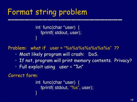 Ppt Buffer Overflow Attacks And Format String Bugs Powerpoint Presentation Id2690159