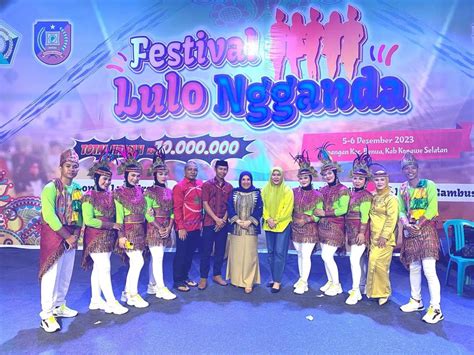 Kecamatan Tinanggea Sapu Bersih Juara I Di Festival Budaya Lulo Ngganda