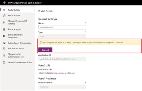 포털 변환 power apps microsoft learn
