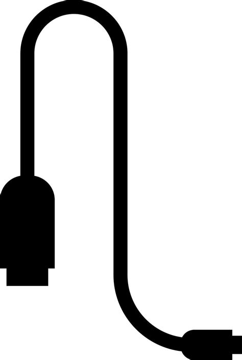 Flat Style Usb Cable Icon Vector Art At Vecteezy