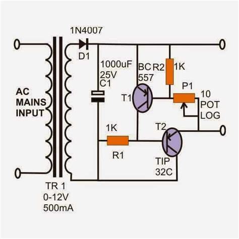 Electrical Engineering Projects List With Circuit Diagram