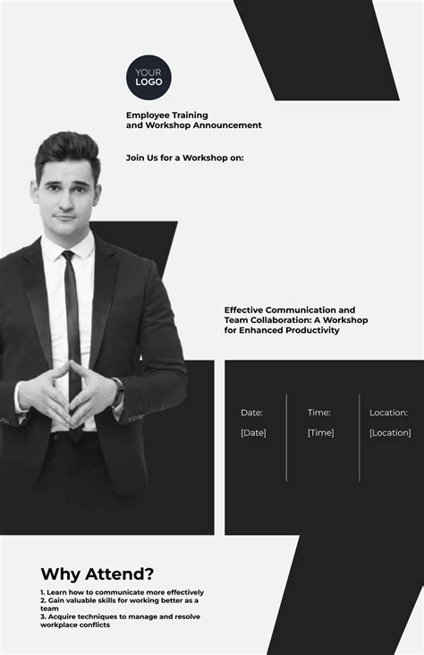 Free Recruitment Poster Templates Editable And Printable