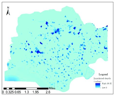 The Largest Inundation In Futian District The Simulation Of The