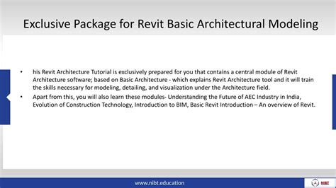 PPT Essential Autodesk Revit Architecture Courses PowerPoint Presentation ID