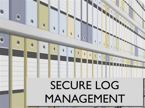 Secure Log Management Key Technology And Computing